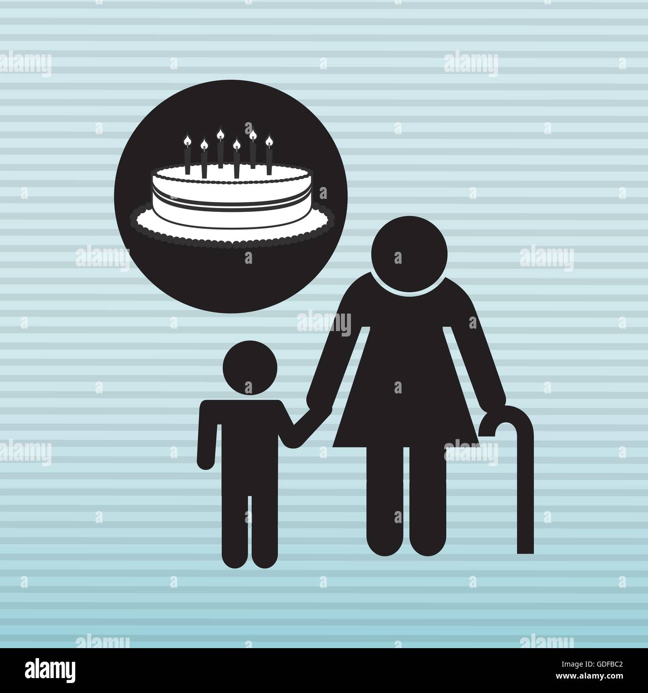 family celebration design Stock Vector Image & Art - Alamy