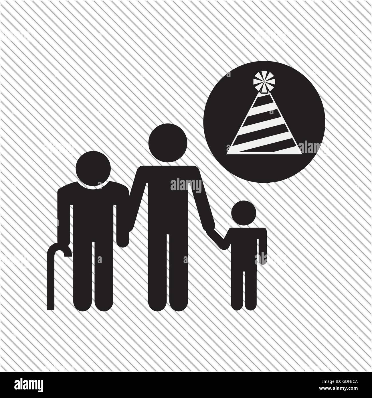 family celebration design Stock Vector Image & Art - Alamy