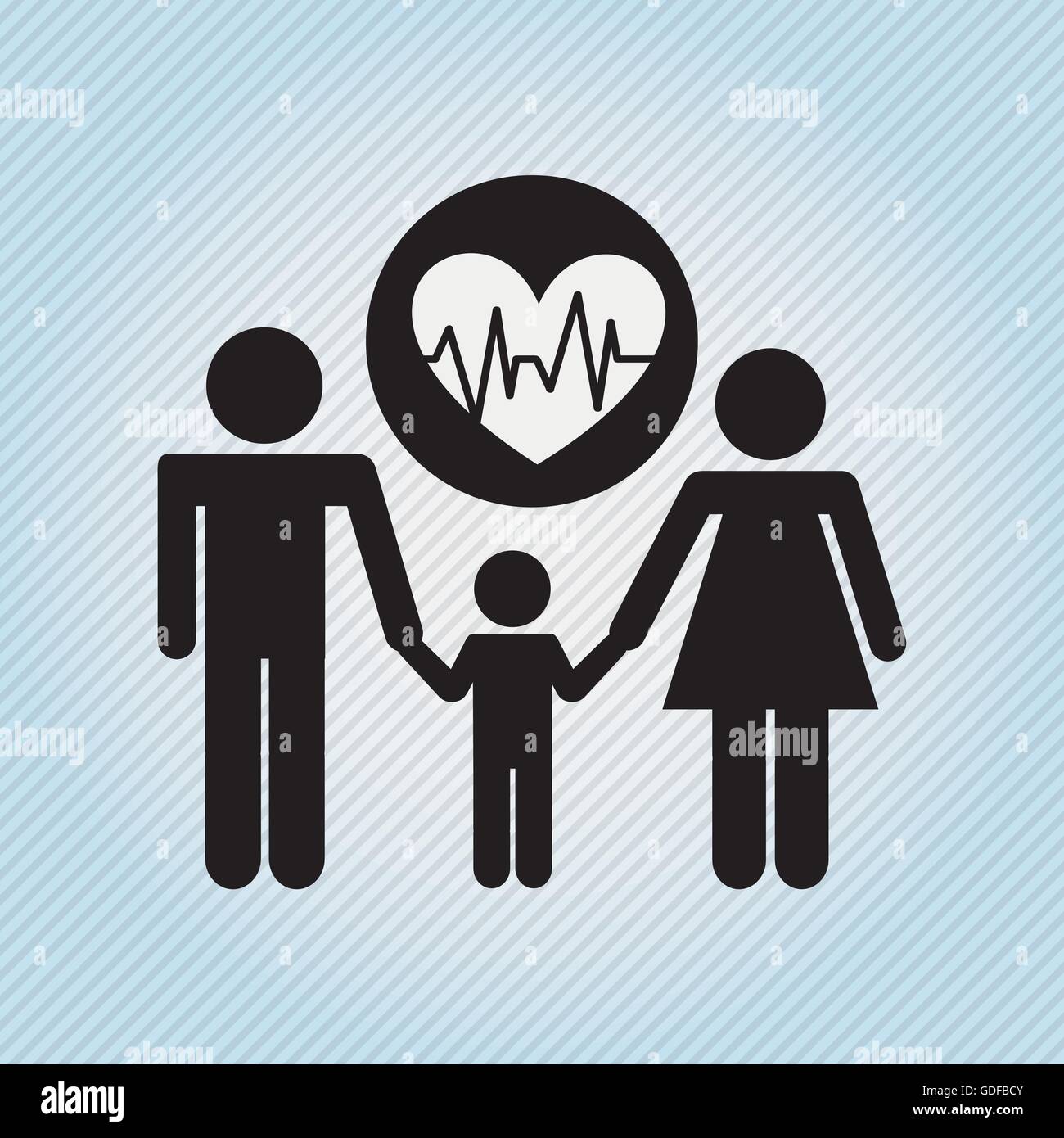family healthcare design Stock Vector Image & Art - Alamy