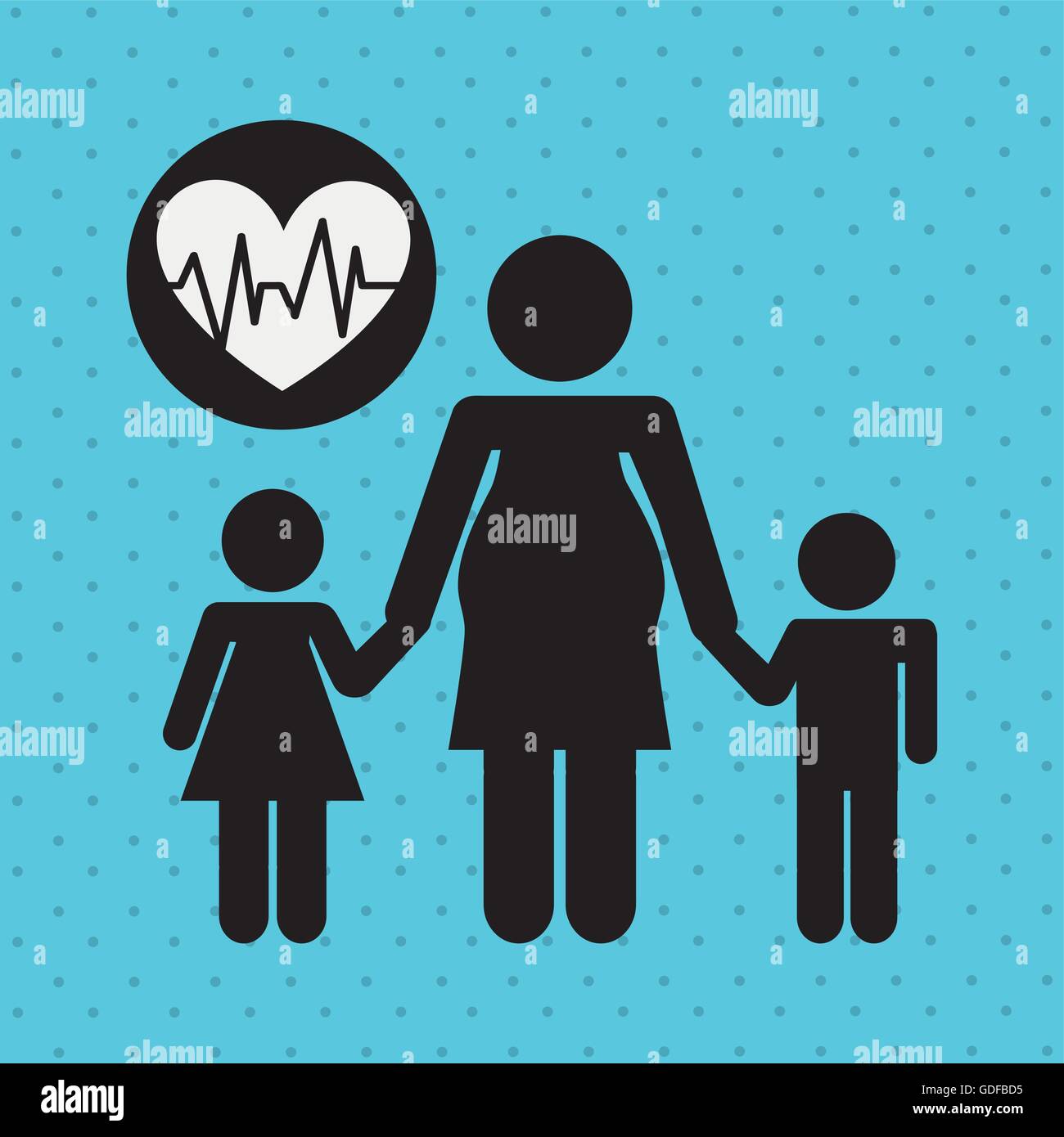 family healthcare design Stock Vector Image & Art - Alamy