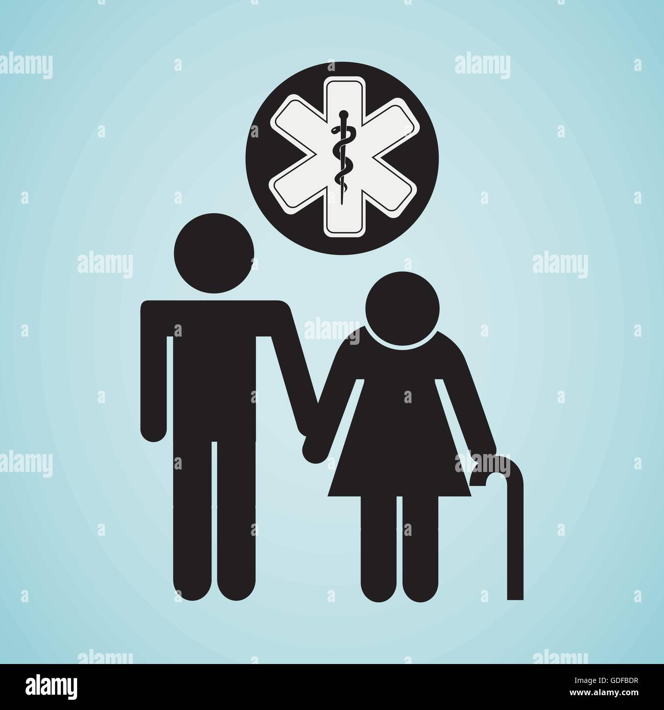 family healthcare design Stock Vector Image & Art - Alamy