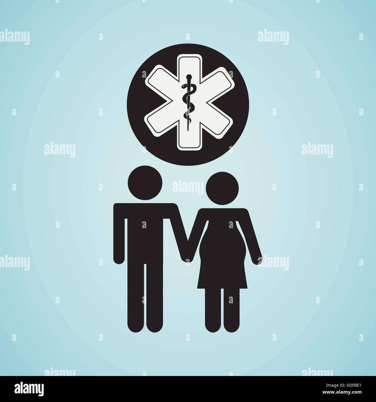 family healthcare design Stock Vector Image & Art - Alamy