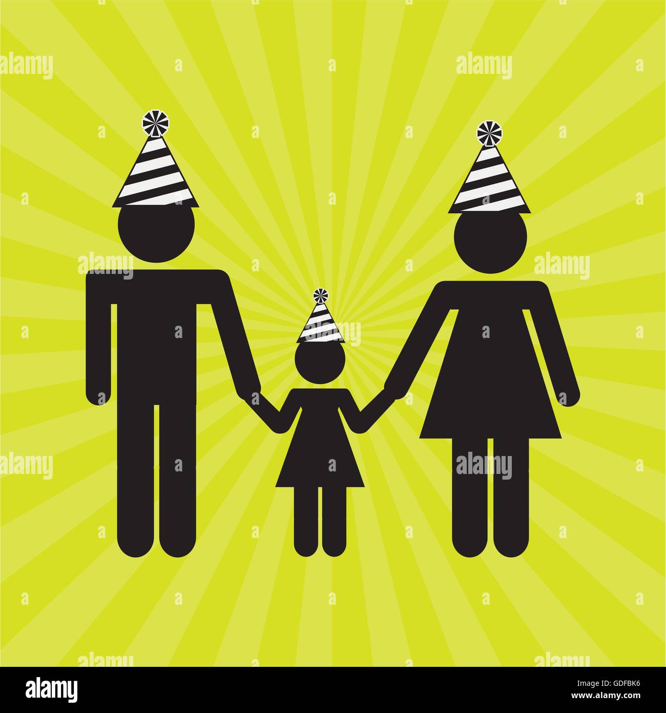 family celebration design Stock Vector Image & Art - Alamy