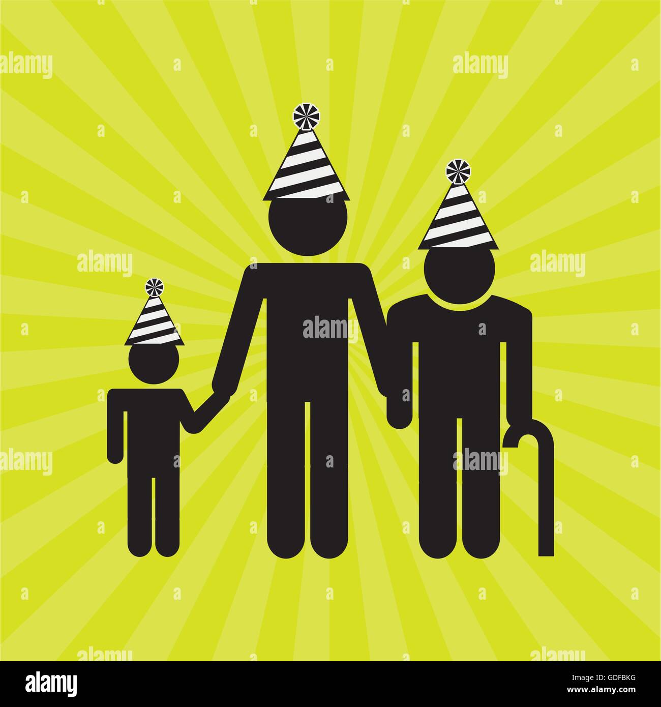 family celebration design Stock Vector Image & Art - Alamy