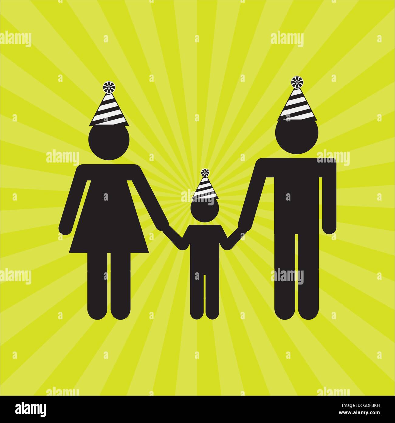family celebration design Stock Vector Image & Art - Alamy