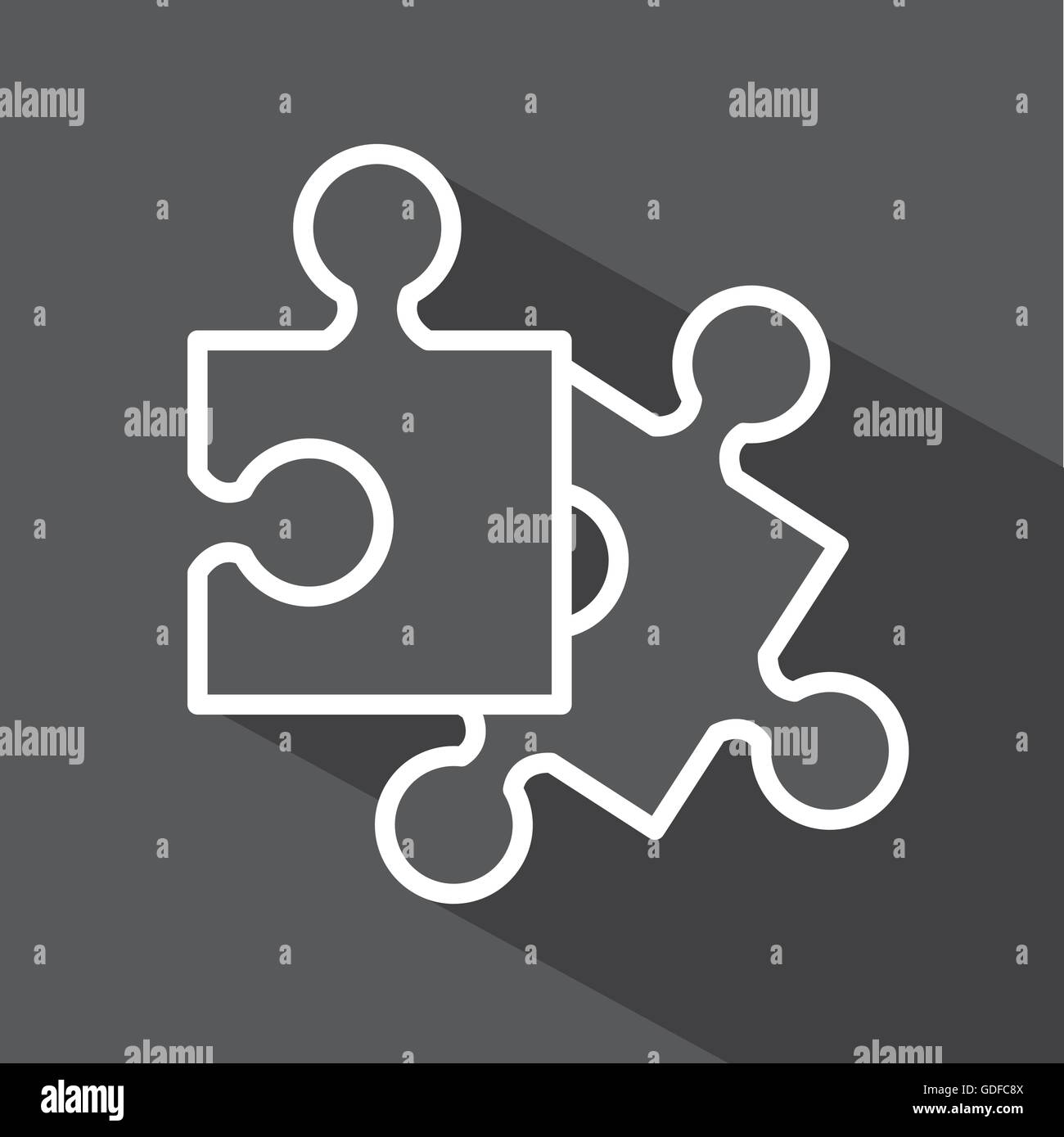 puzzle game isolated icon design Stock Vector Image & Art - Alamy