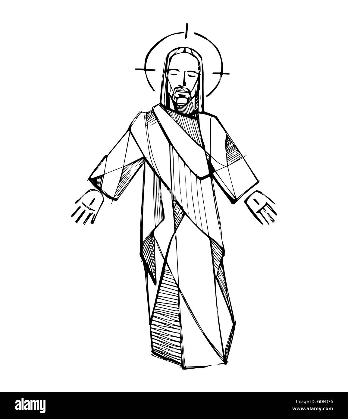 Resurrection man Black and White Stock Photos & Images - Alamy