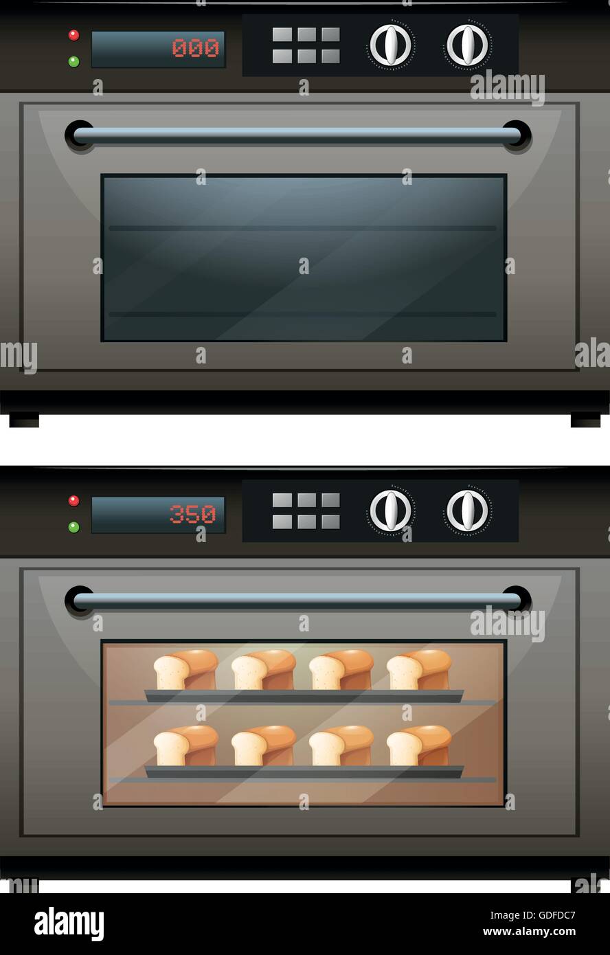 Drawing electric oven hi-res stock photography and images - Alamy