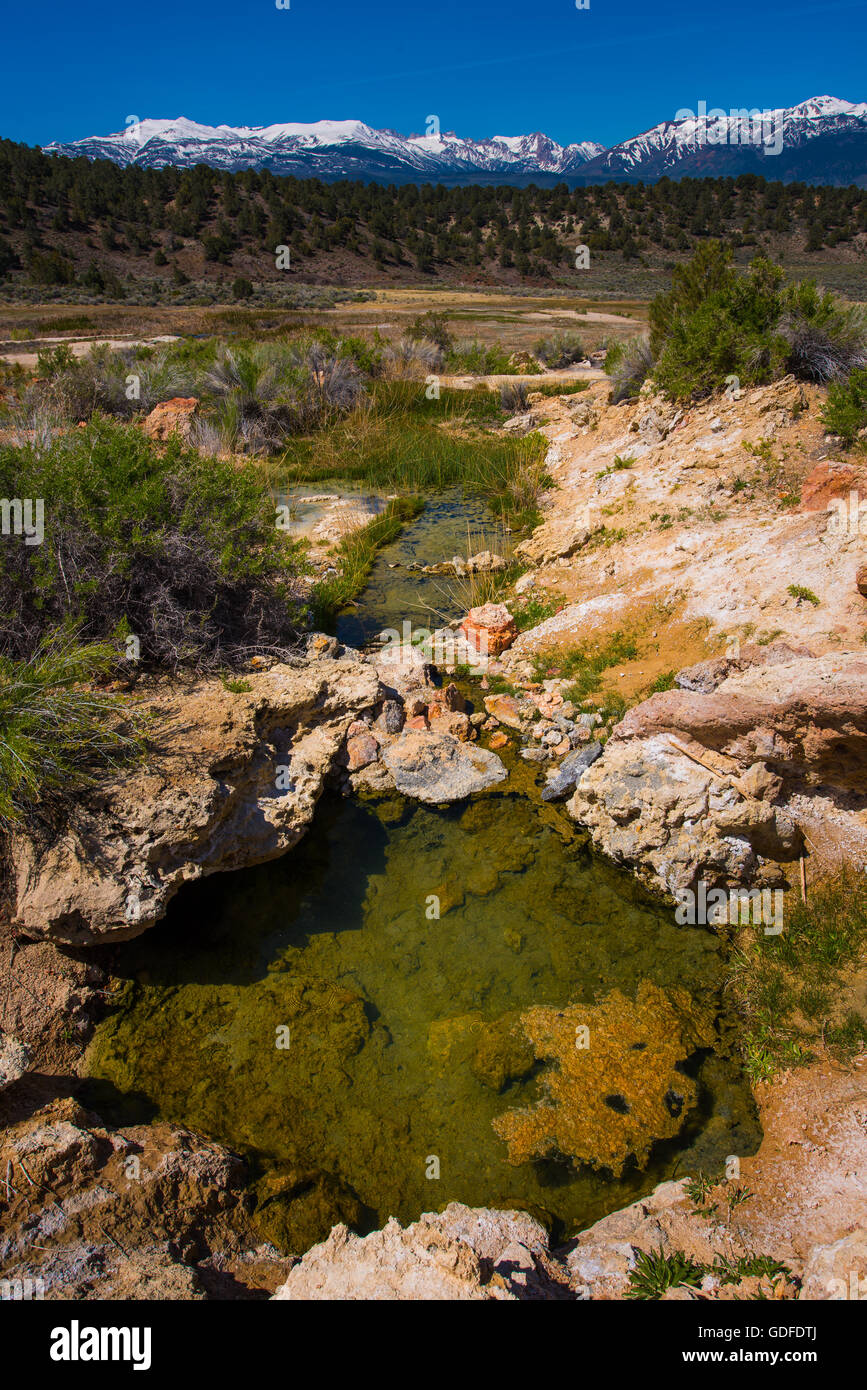 Travertine Hot Springs California High Resolution Stock Photography and ...