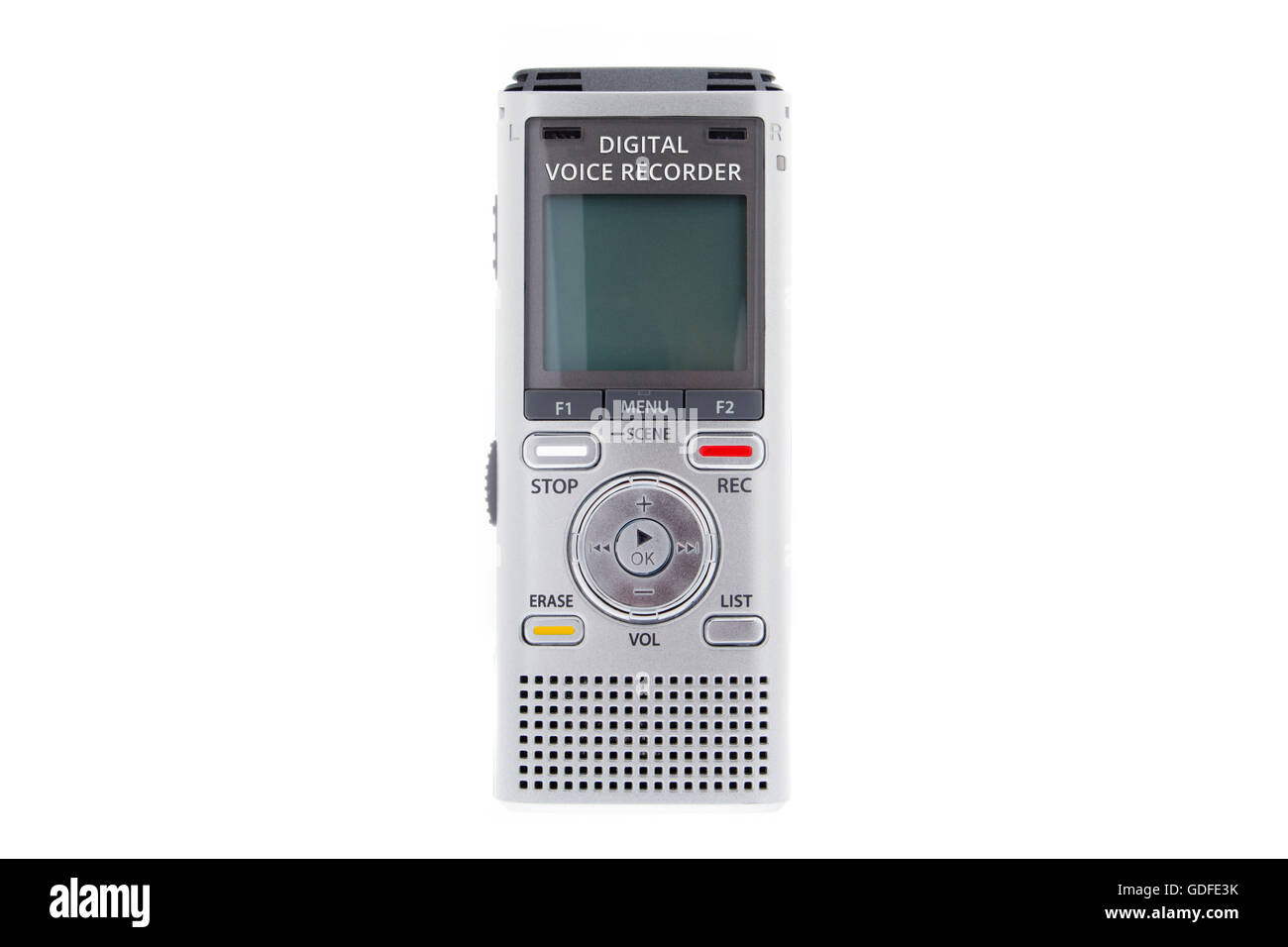 Digital voice recorder Cut Out Stock Images & Pictures - Alamy