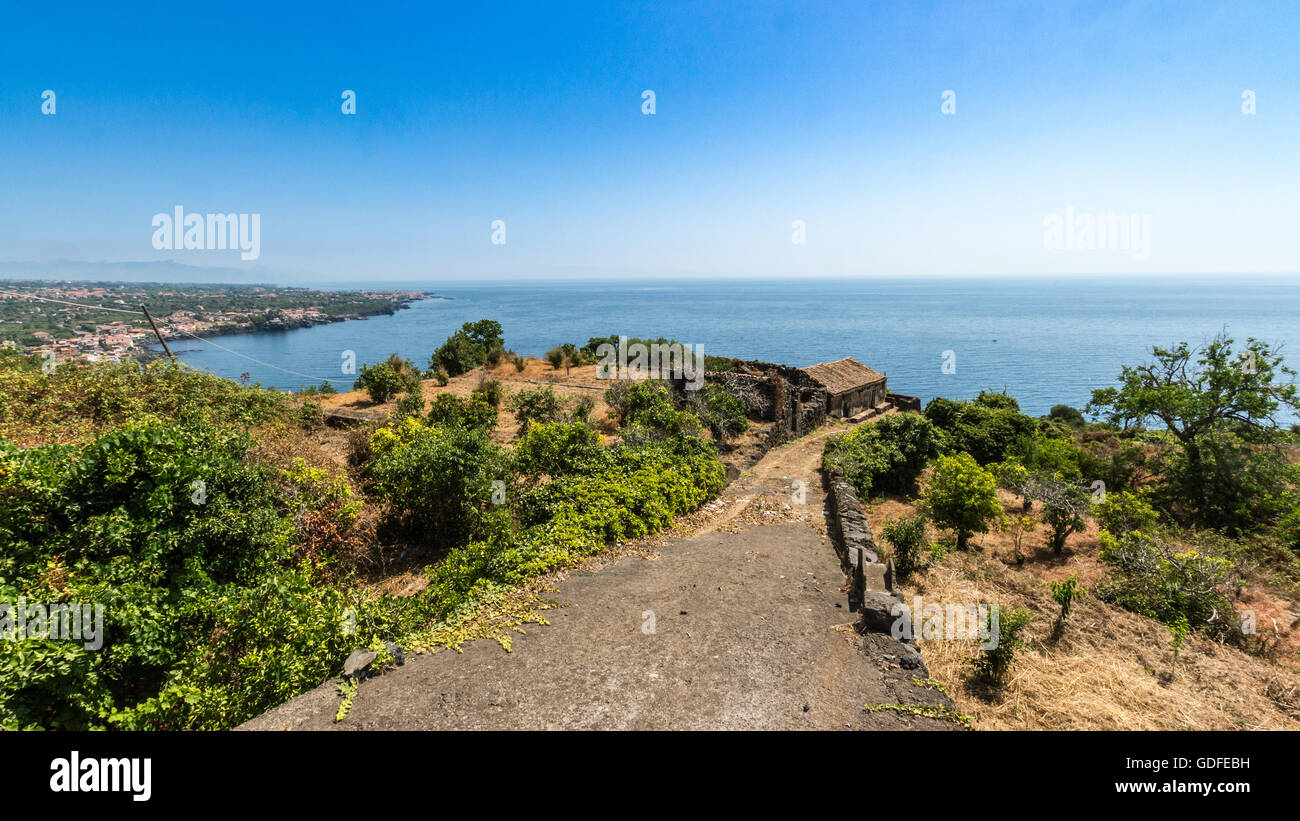 the road to the sea to infinity Stock Photo - Alamy