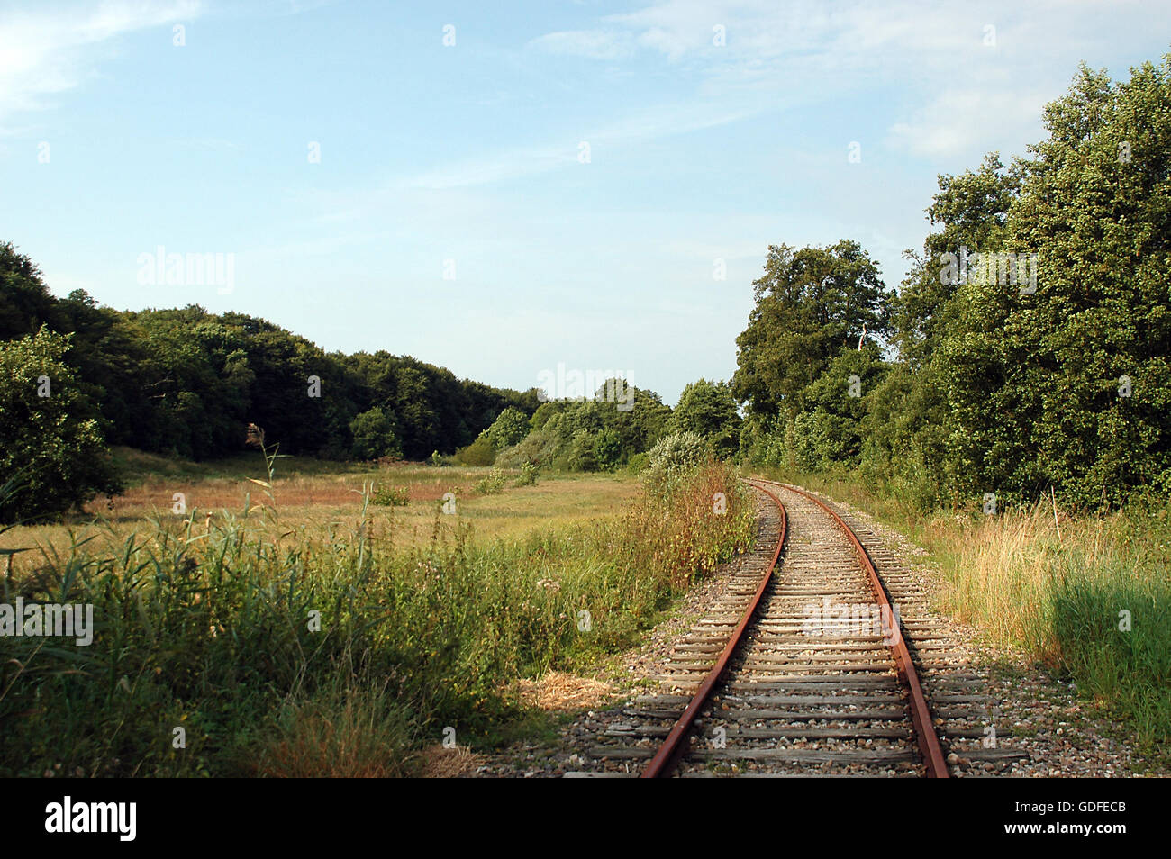 Rusty railway line hi-res stock photography and images - Alamy