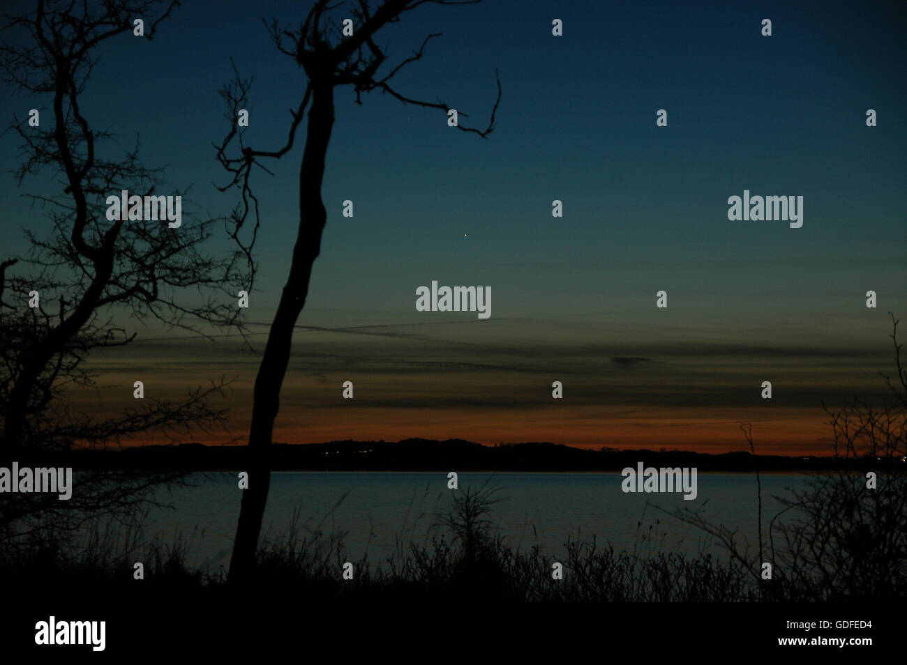 Blue hour clouds hi-res stock photography and images - Alamy