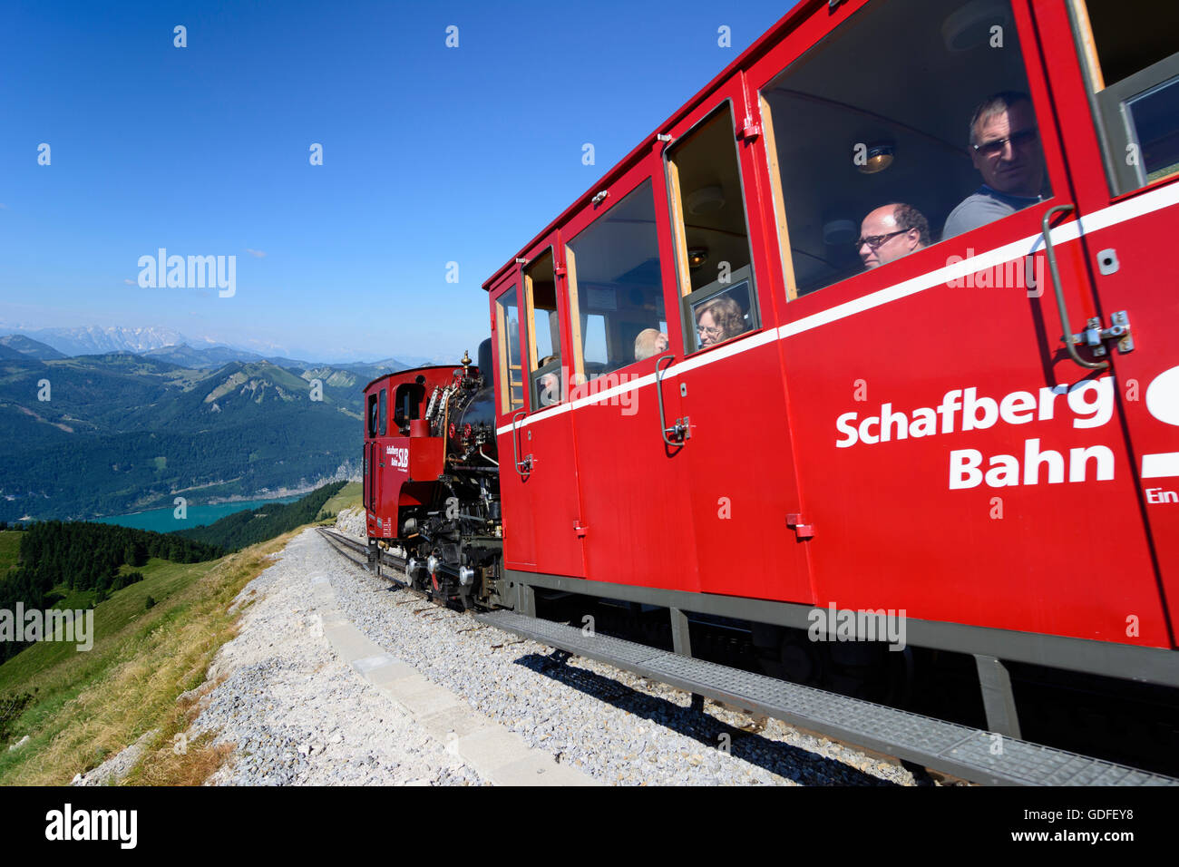 Schafbergbahn austria hi-res stock photography and images - Alamy