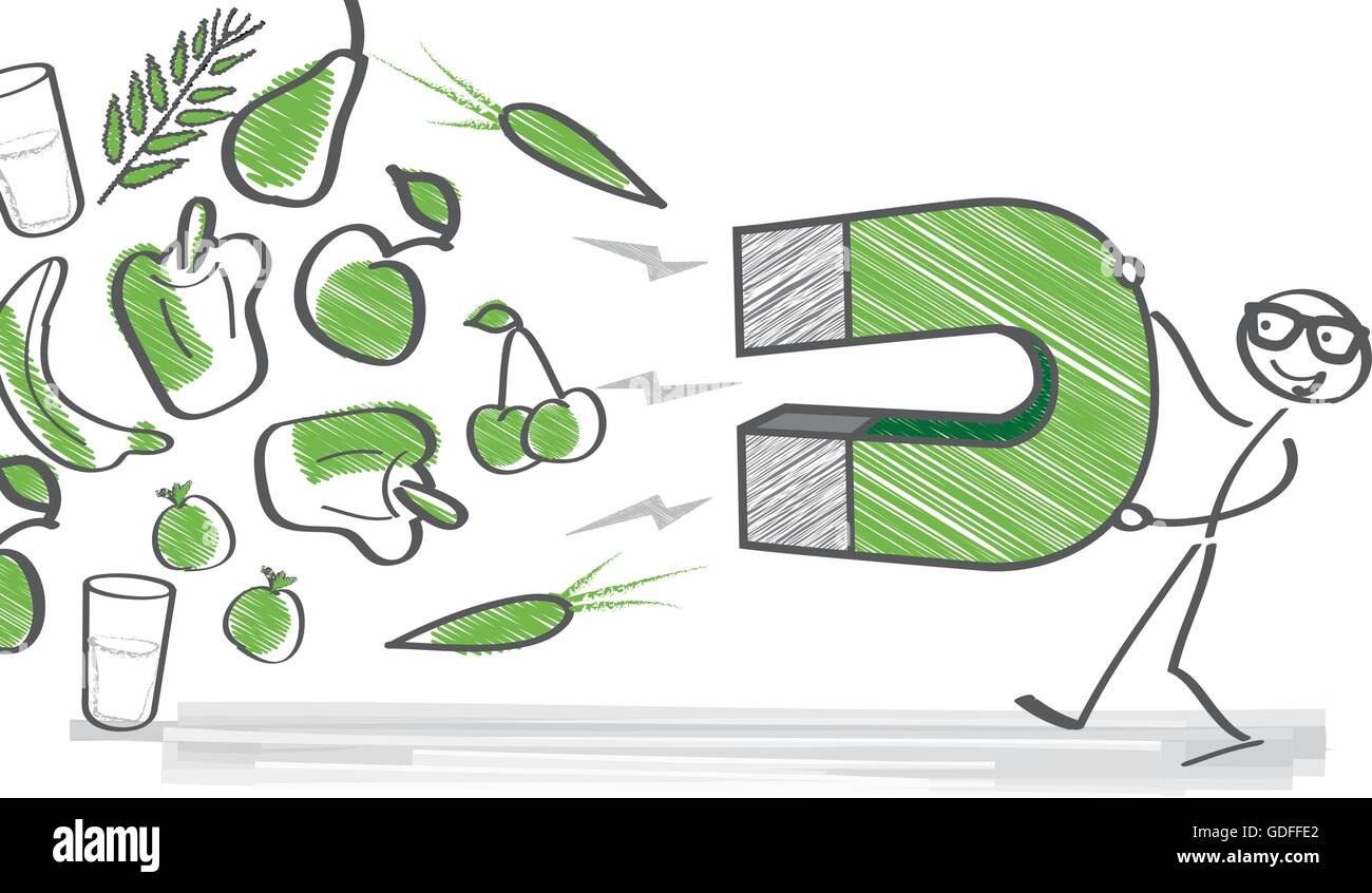 Healthy lifestyle well being Stock Vector Images - Alamy