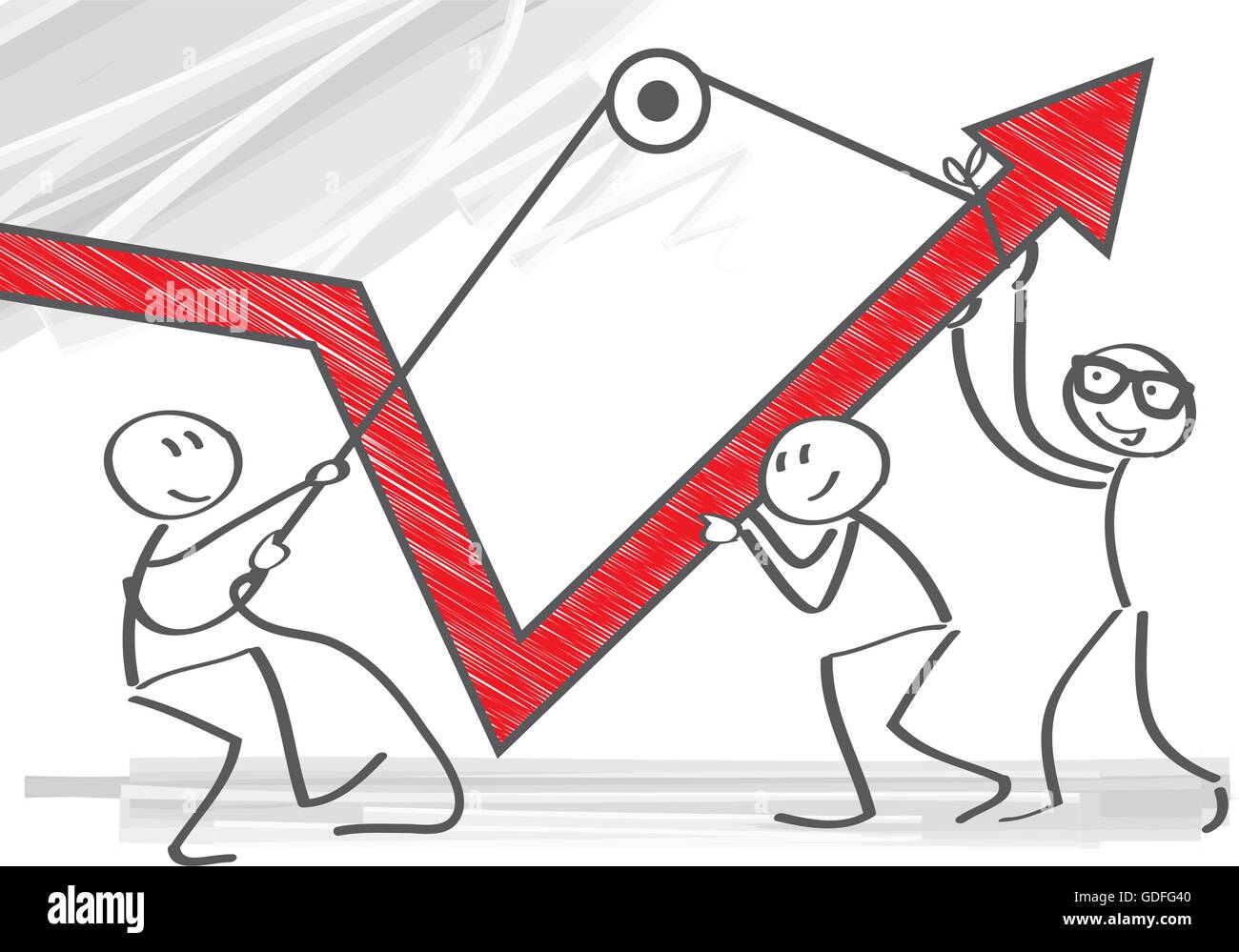 Improve efficiency development concept Stock Vector Images - Alamy