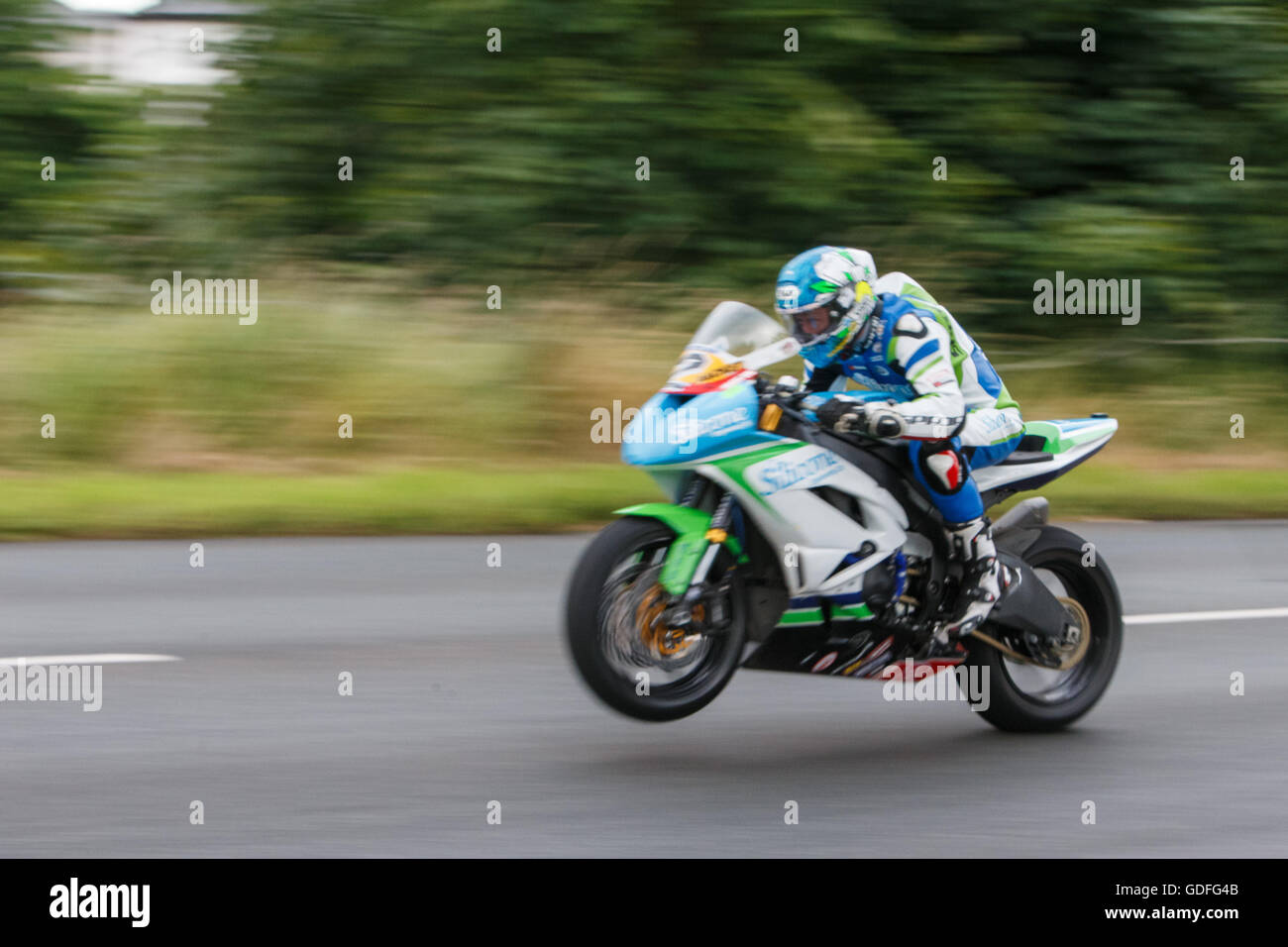 Dean Harrison during the Radcliffe Butchers 600cc Race- July 13. 2016 ...