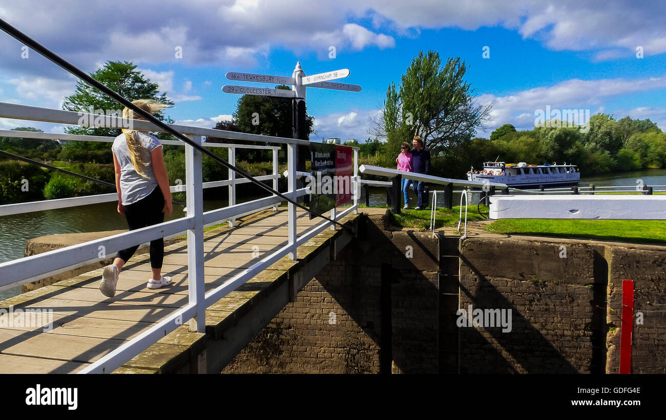 worcester city town worcestershire uk england Stock Photo - Alamy