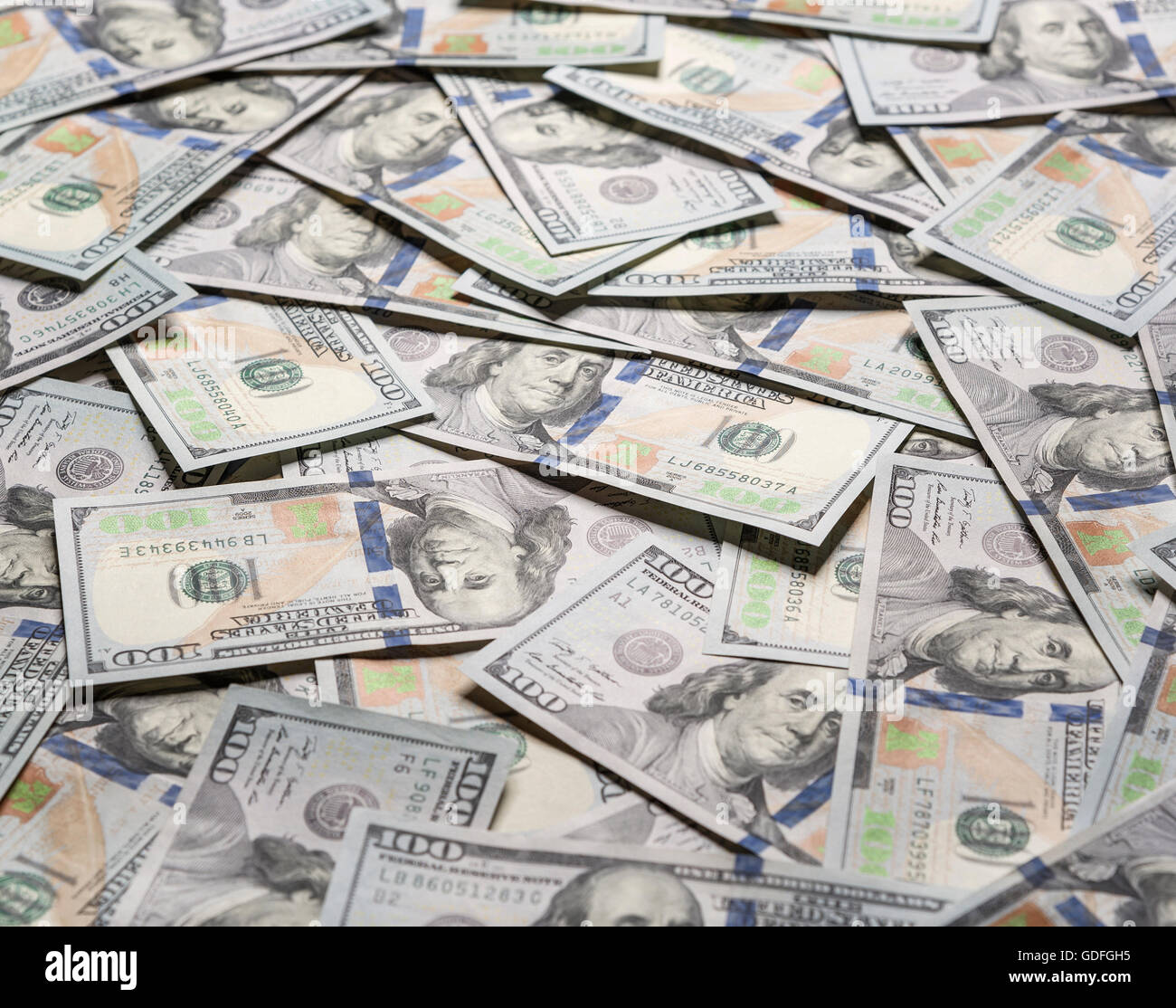 One hundred dollars background. Background paved with hundred dollar ...