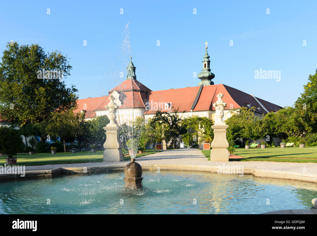 Garden of seitenstetten monastery hi-res stock photography and images ...