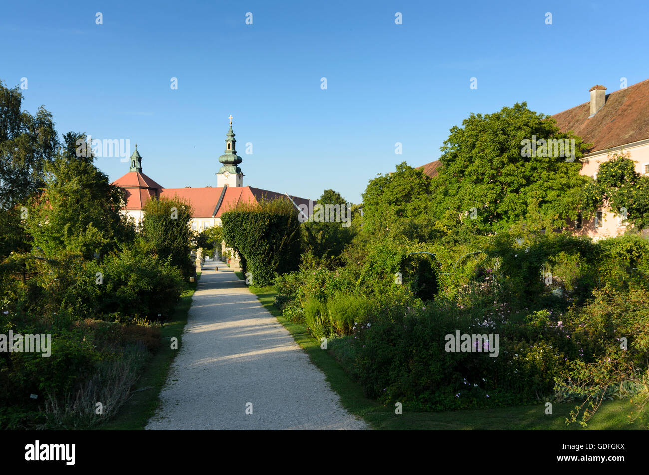 Seitenstetten: garden of Seitenstetten Monastery, Austria ...