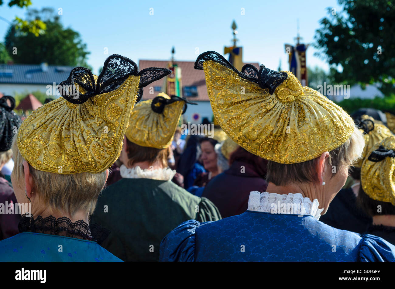 Goldhauben gold bonnet pilgrimage hi-res stock photography and images - Alamy