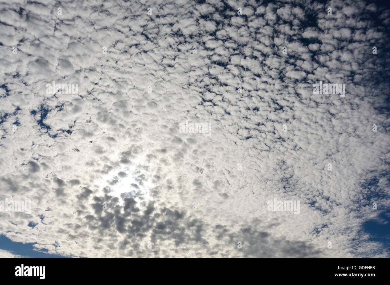 altocumulus cloud clouds Stock Photo - Alamy