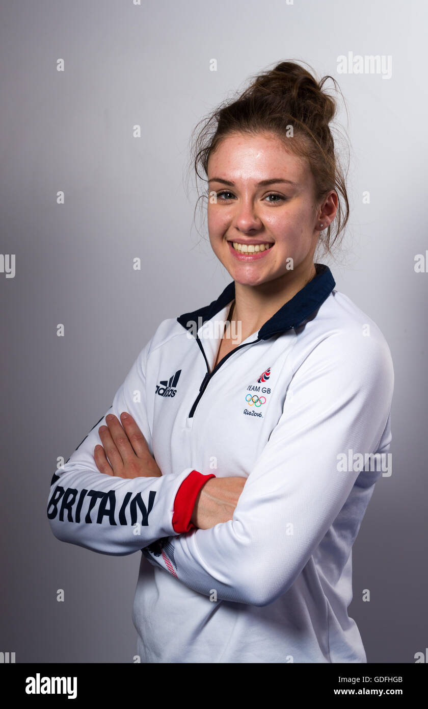 Ruby Harrold during the Team GB Kitting Out session at the NEC ...