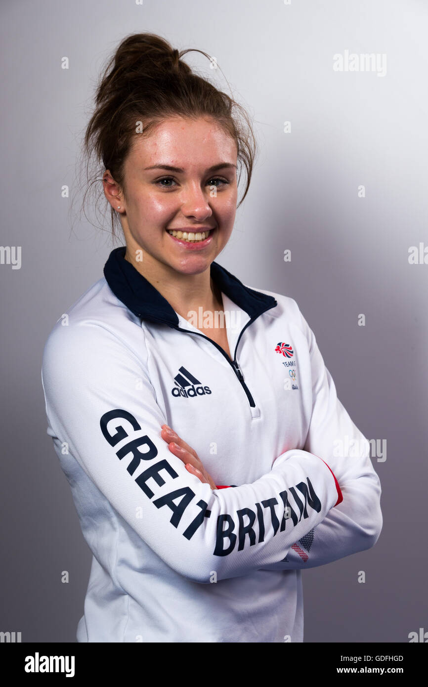 Ruby Harrold during the Team GB Kitting Out session at the NEC ...