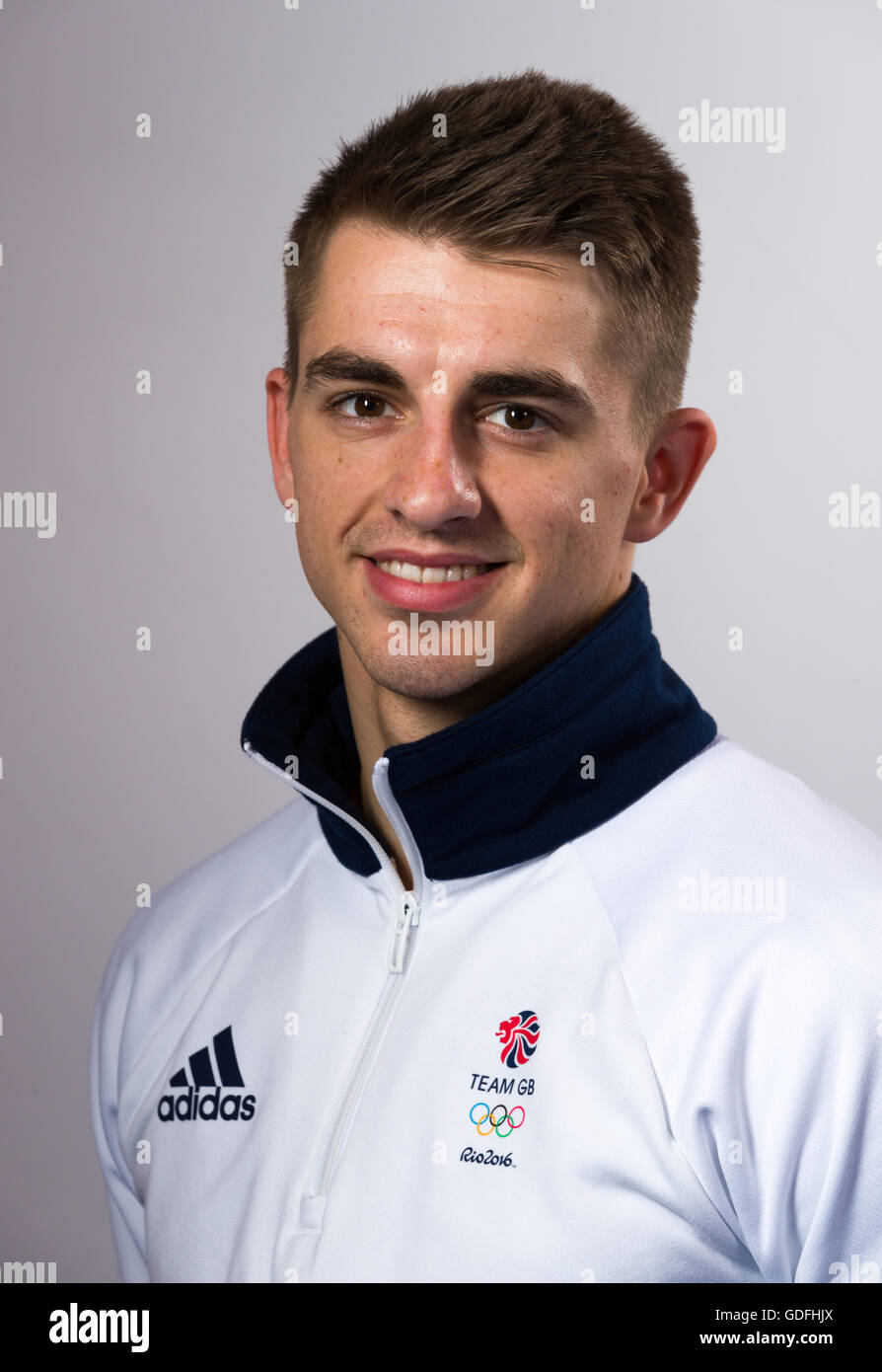 Max Whitlock during the Team GB Kitting Out session at the NEC ...