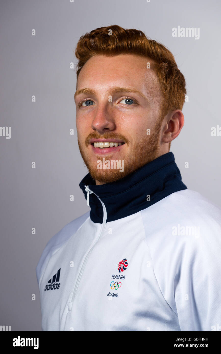 Nathan Bailey during the Team GB Kitting Out session at the NEC ...