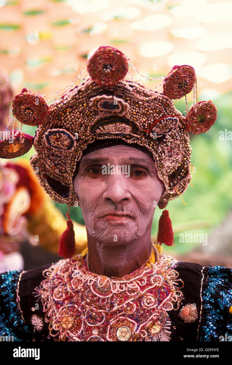 a traditional Festival in December in the town of Dalawella at the ...