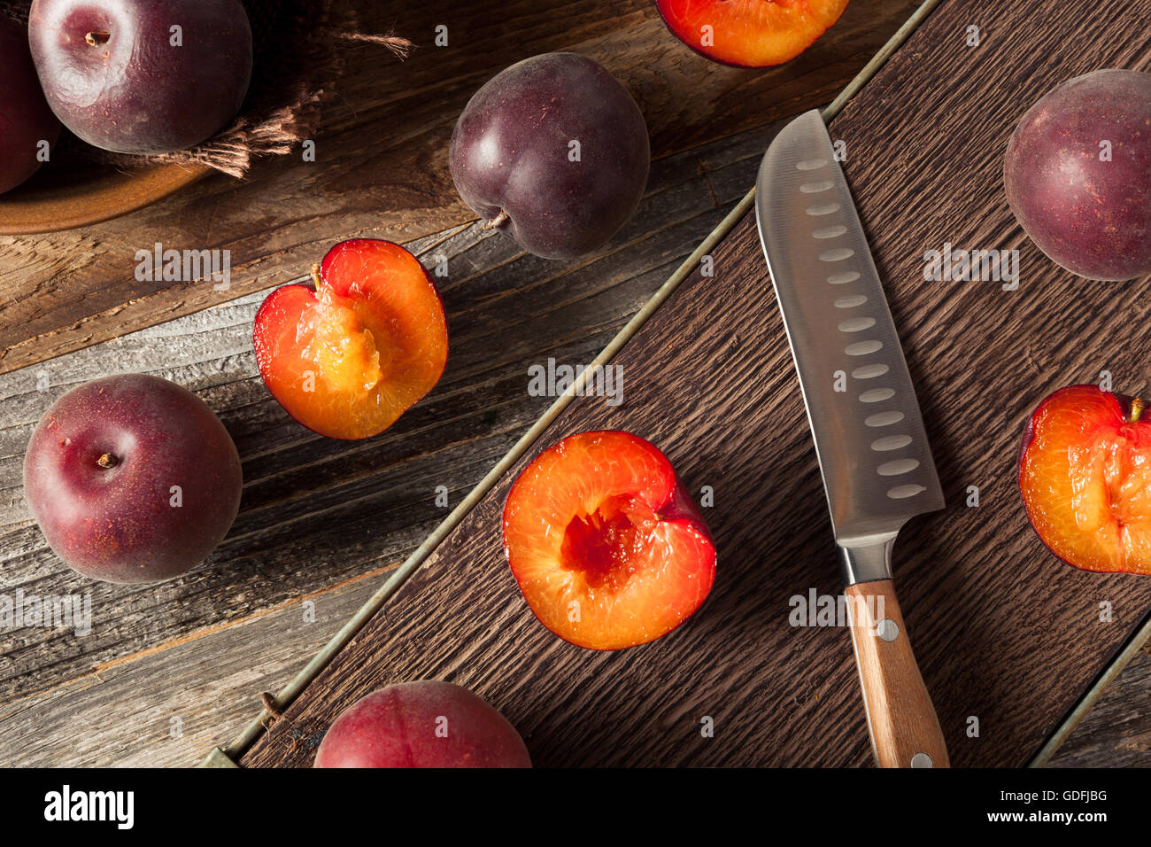 Raw Organic Black Apricot Fruit Ready to Eat Stock Photo - Alamy