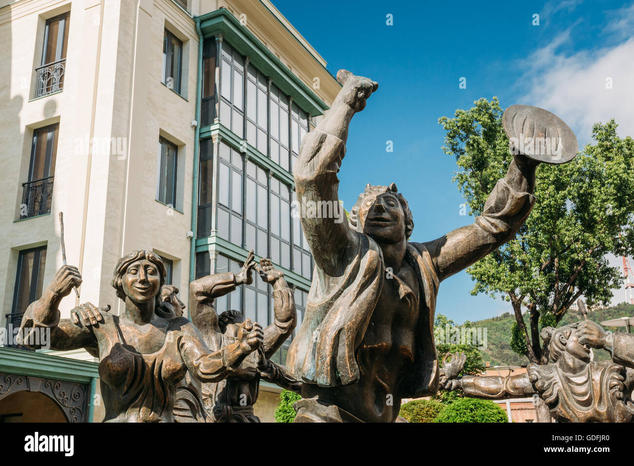 Tbilisi statue in tbilisi georgia hi-res stock photography and images ...