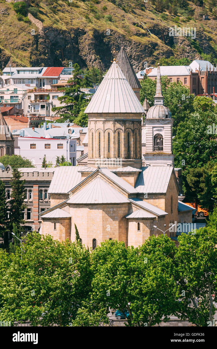 Tbilisi Sioni Cathedral, Georgia. Cathedral of Saint Mary of Zion. The ...