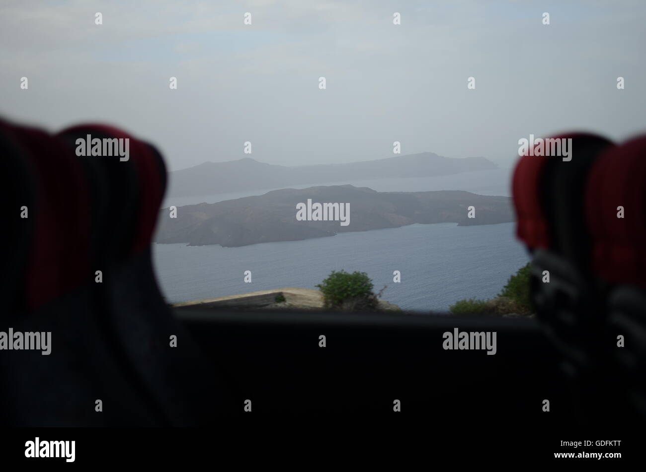 Pictures from villages and the volcano at Santorini Island Cyclades ...