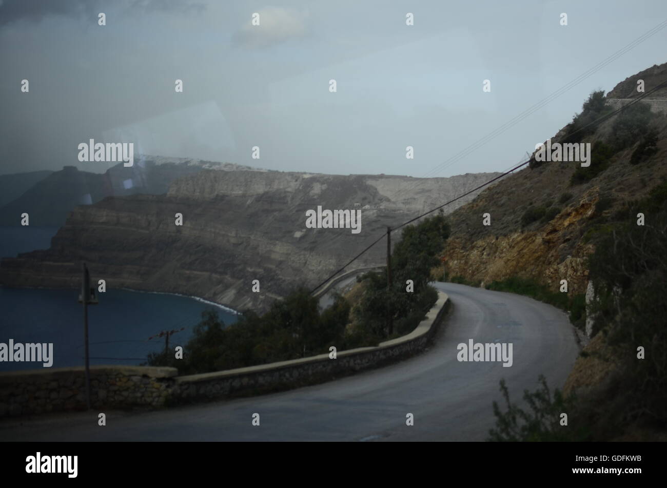 Pictures from villages and the volcano at Santorini Island Cyclades ...