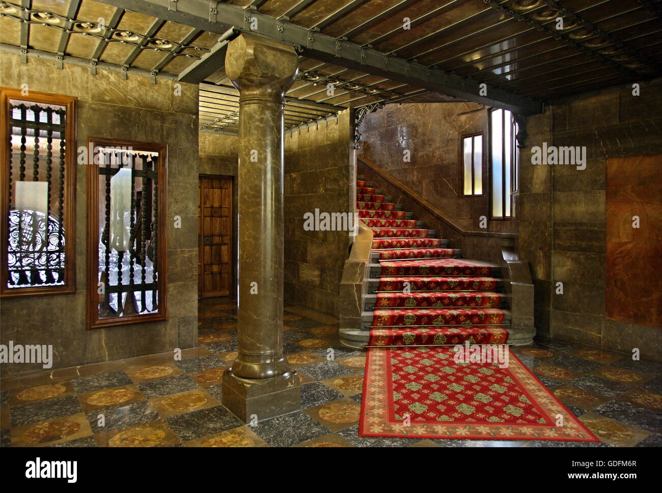 Stairs antoni gaudi hi-res stock photography and images - Alamy