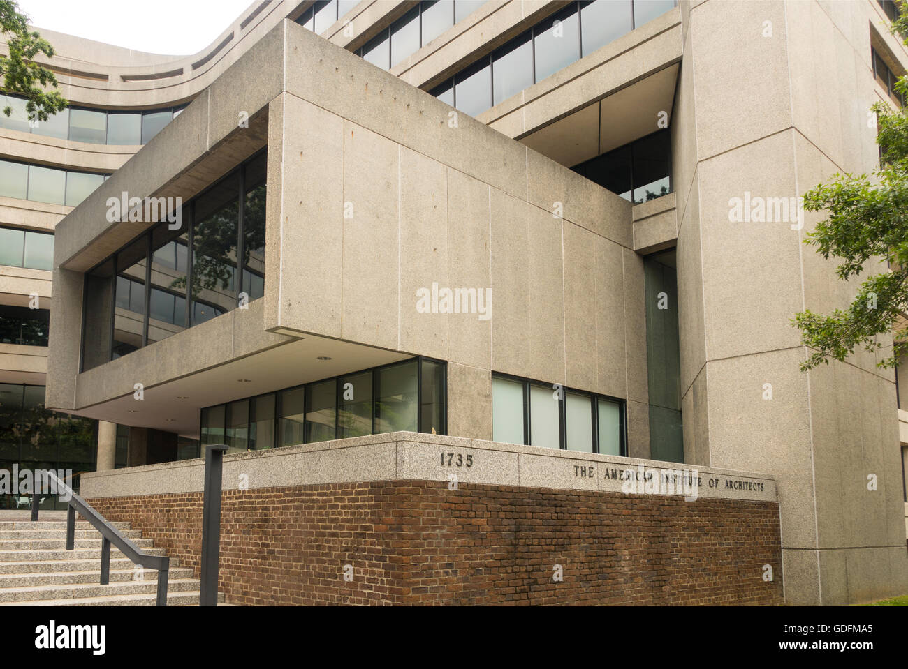 American Institute of Architects Washington DC Stock Photo - Alamy