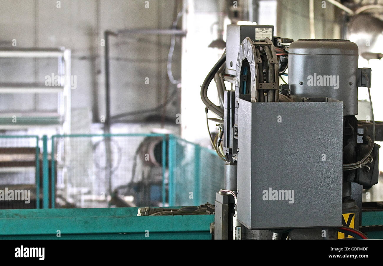 elements of the machine for complex shape cutting of sheet metal Stock ...