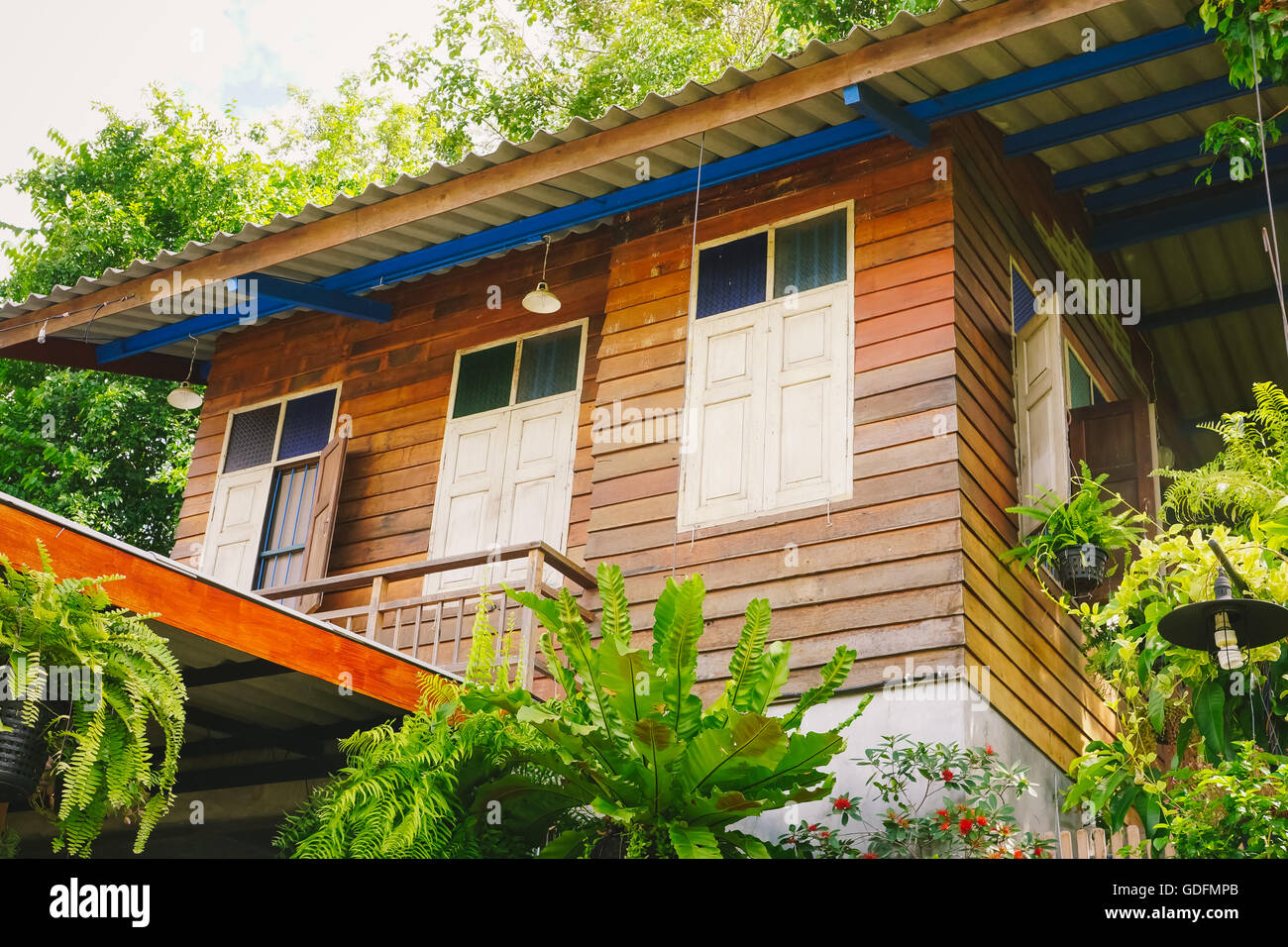 House in rural Thailand Stock Photo - Alamy