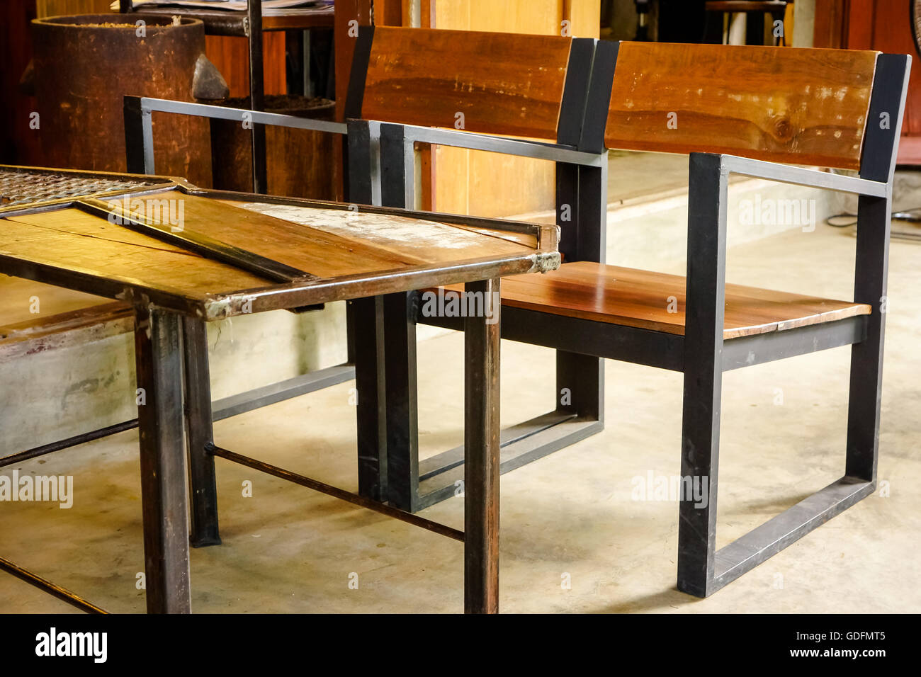 seat chair stool Stock Photo - Alamy