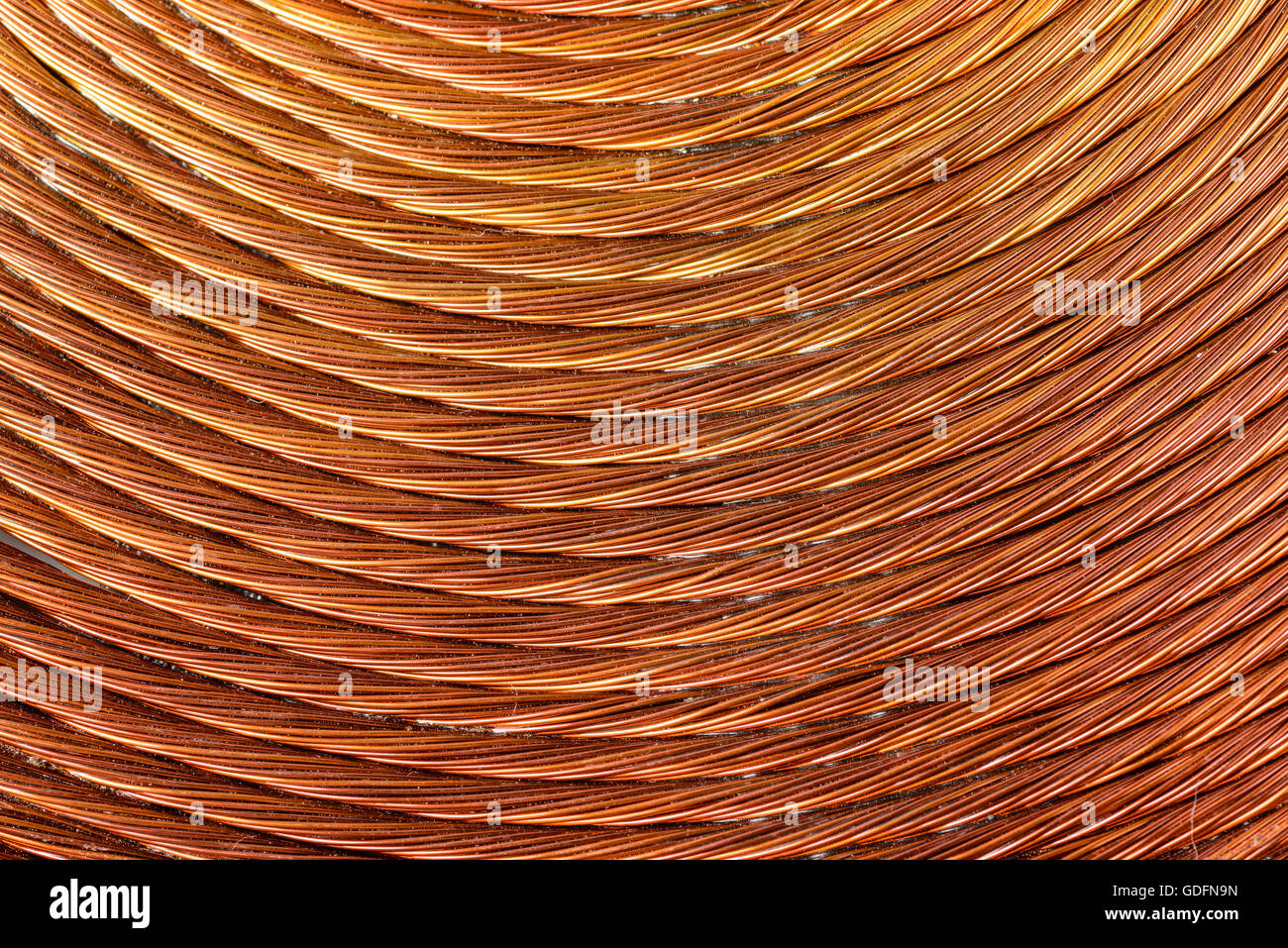 background of copper coil Stock Photo - Alamy