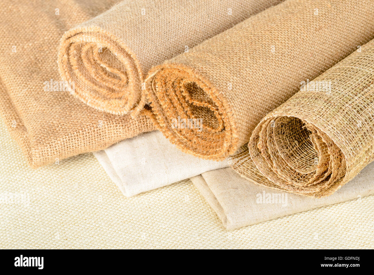 fabric of linen Stock Photo - Alamy