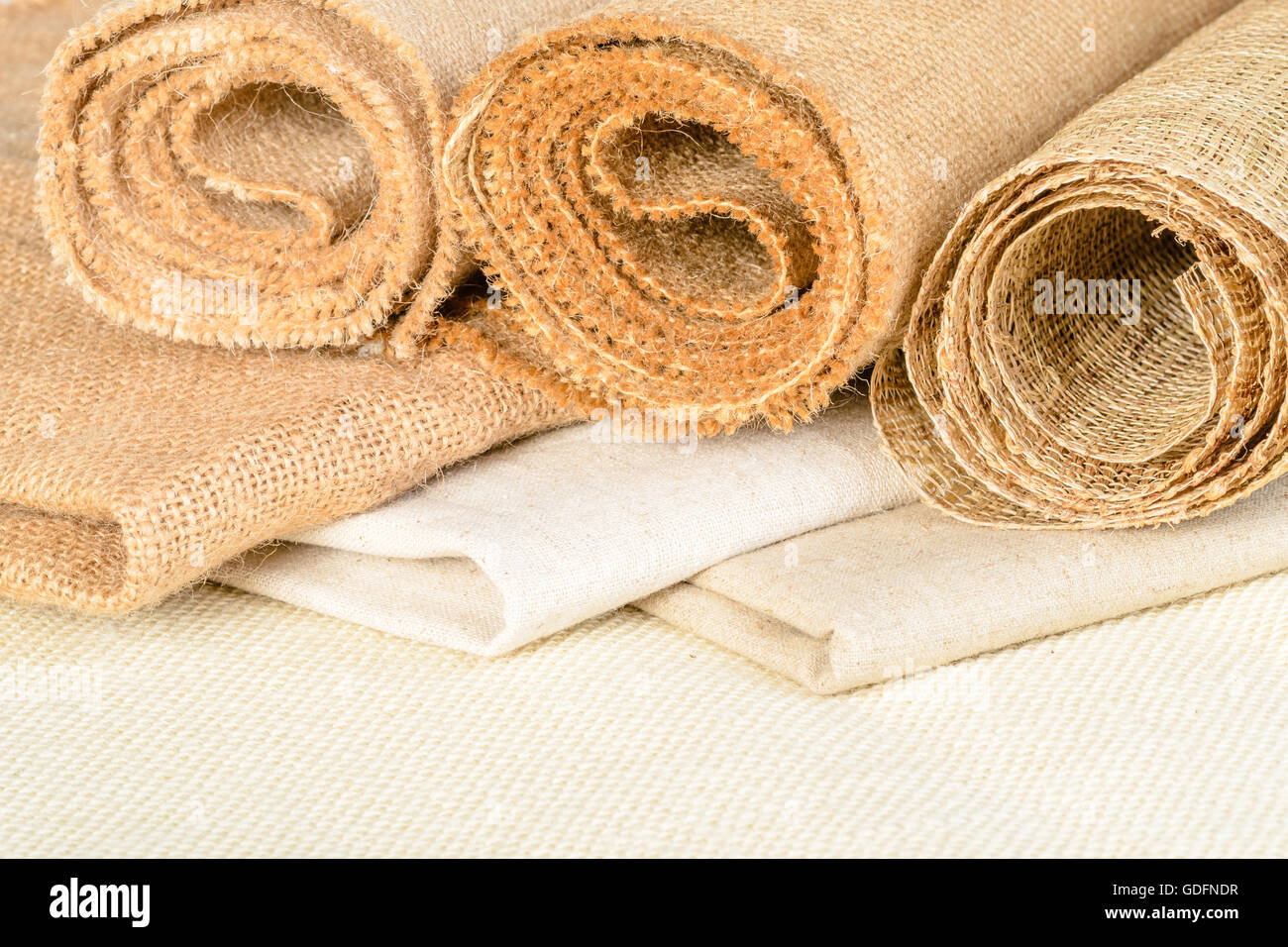 fabric of linen Stock Photo - Alamy