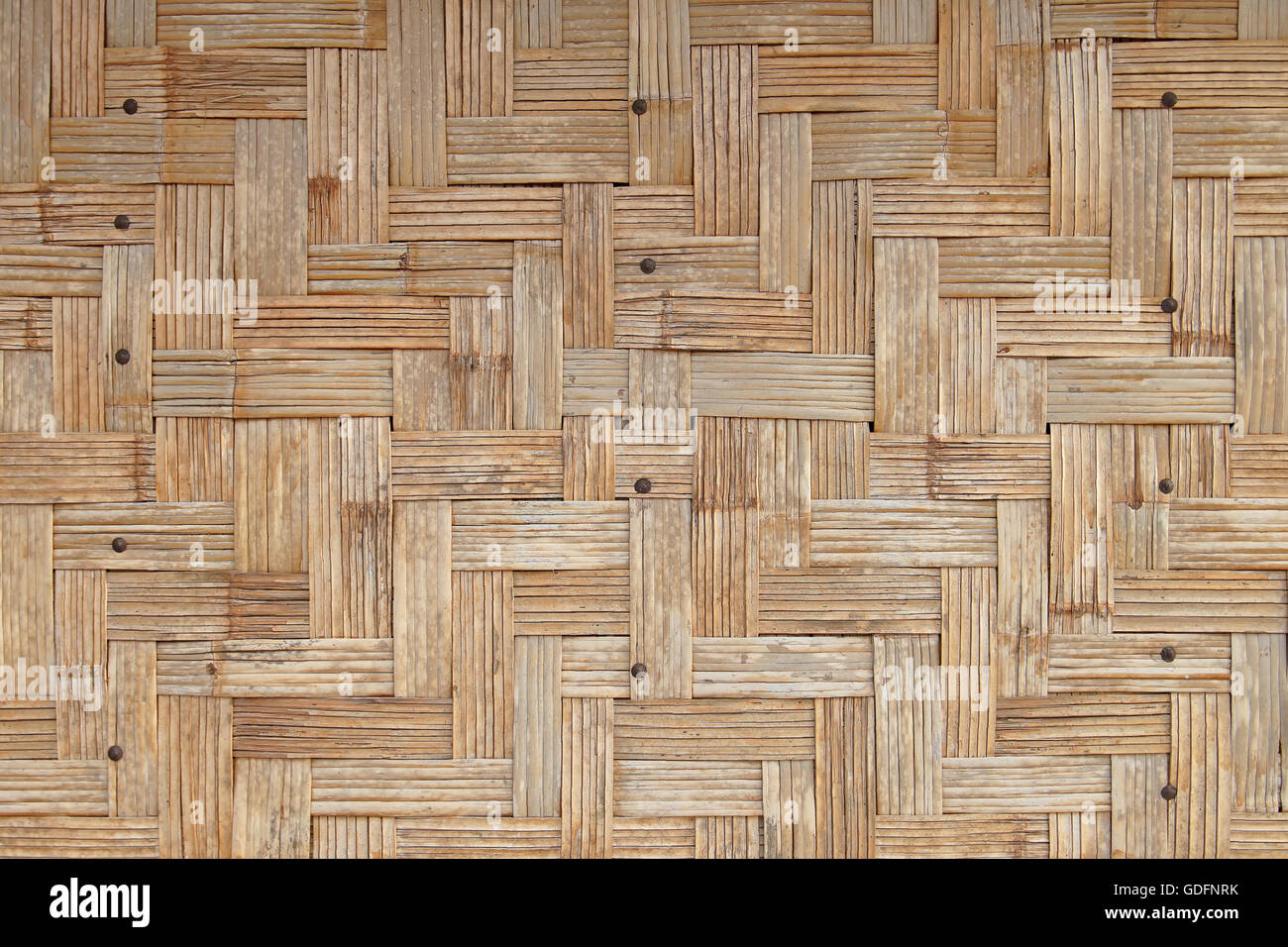 woven wood as background or pattern Stock Photo - Alamy