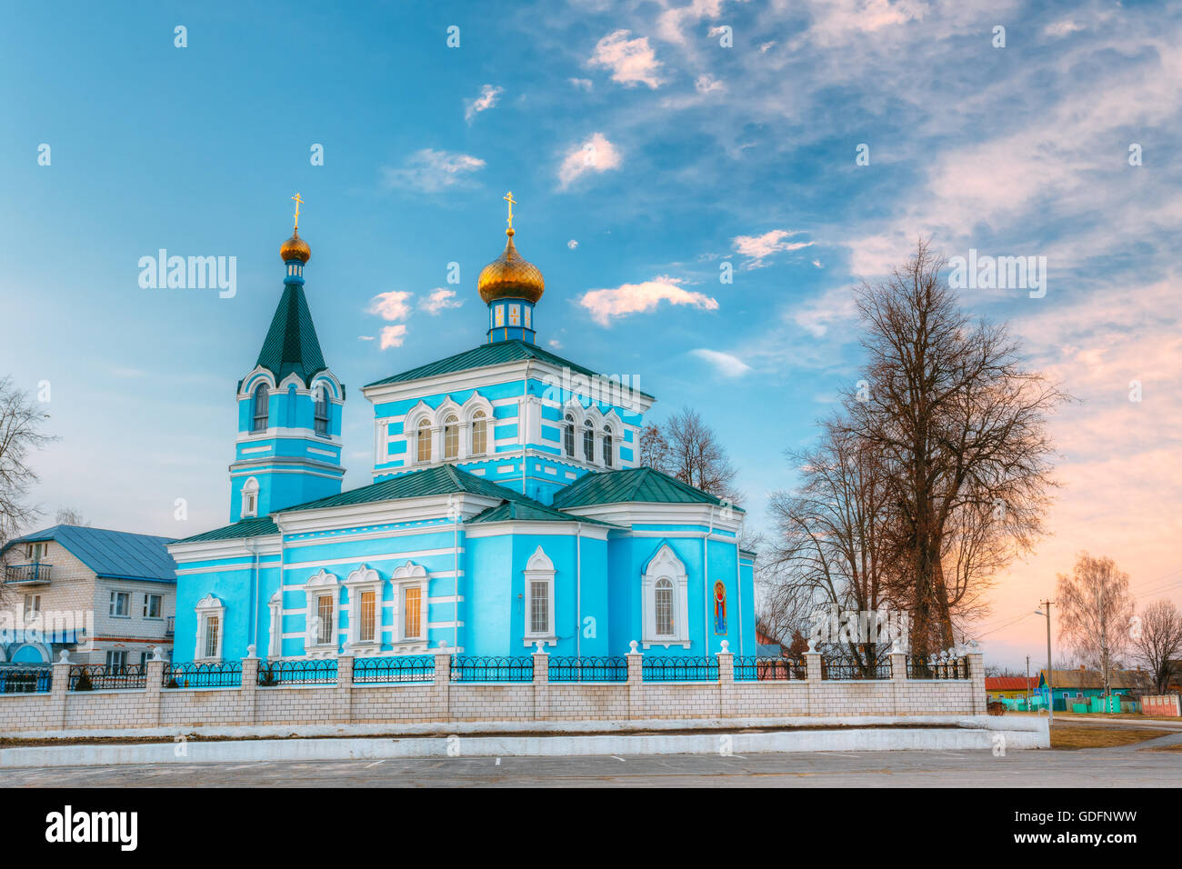 St. John the Korma convent church in Korma Village, Dobrush District ...