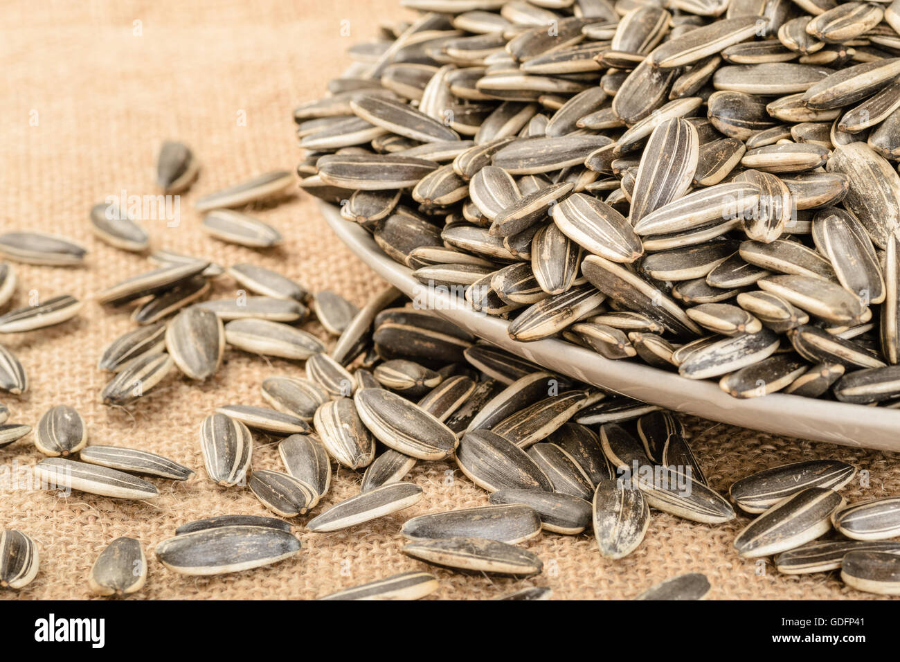baked sunflower seeds in the bowl Stock Photo - Alamy