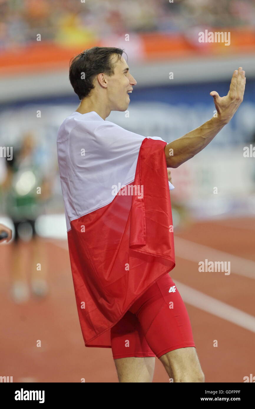 Amsterdam, Netherlands July 09, 2016 Karol Hoffmann 2th Triple jump to ...
