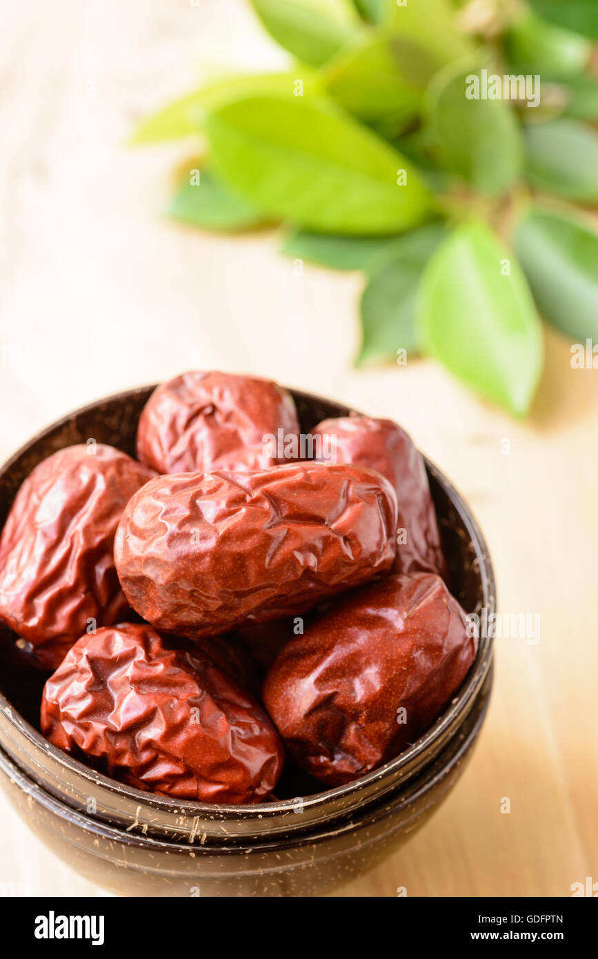 dried date fruit, dry jujube fruit Stock Photo - Alamy